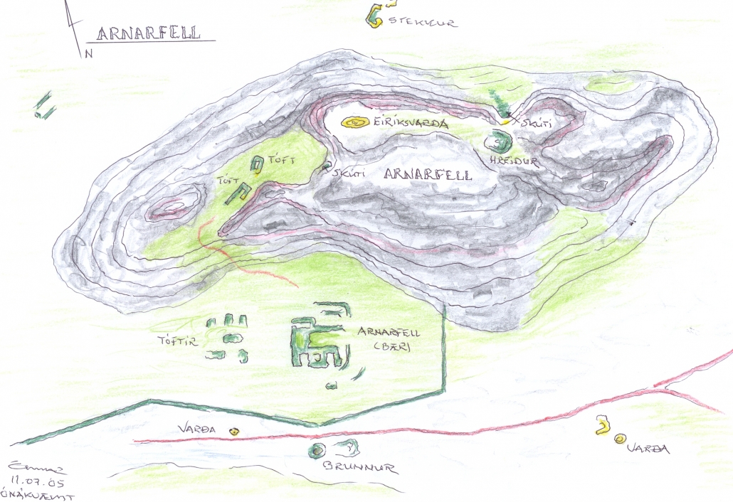 Arnarfell – Ferlir