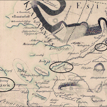 Helgafell – skilti – Ferlir