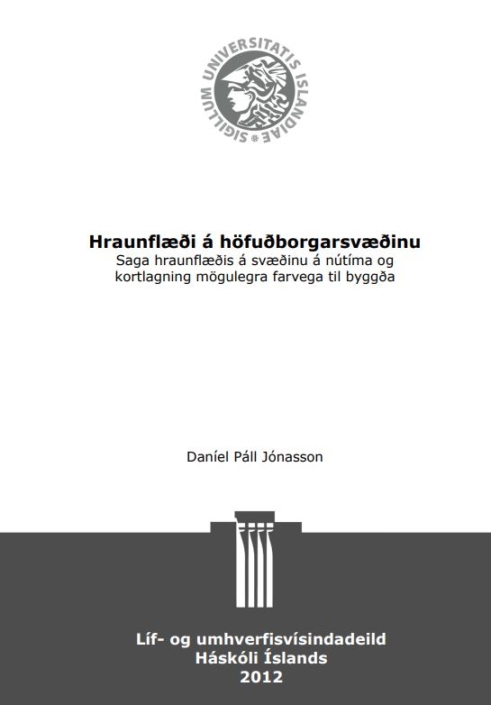 Hraunflæði á höfuðborgarsvæðinu – Daníel Páll Jónasson – Ferlir